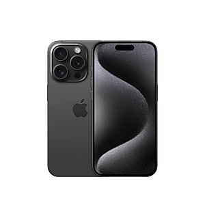 Apple iPhone 15 Pro, 128GB, Black Titanium - Cricket Wireless (Renewed)