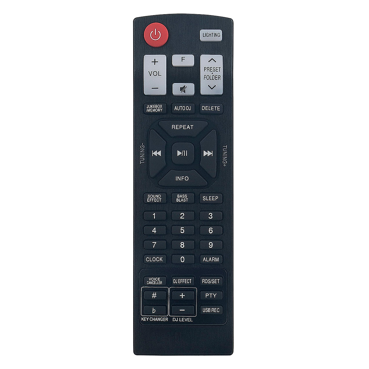AKB74955322 Replace Remote Control fit for LG Home Audio Speaker FH6