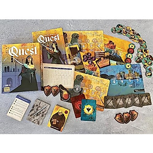 Quest - by Indie Boards and Cards -Social Deduction Board Game