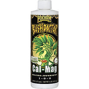 Bush Doctor Cal-Mag - 1 Pint (16 fl oz) + Twin Canaries Chart
