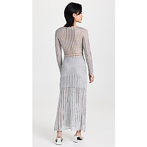 Significant Other Women's Adley Maxi Dress, Silver, 8