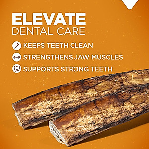 Natural Farm Rib Bones for Dogs (6 Inch, 8 Pack) - Beef Ribs for Dogs, Farm-Raised Cattle - Slow-Roasted Flavor - Low Odor for Indoor, Outdoor Chewing - Promotes Dental Health