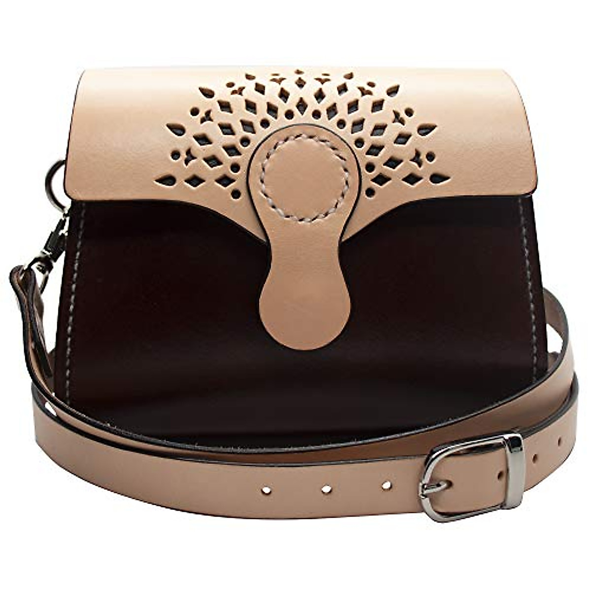 Realeather Veg-Tan Double Shoulder Leather, Natural