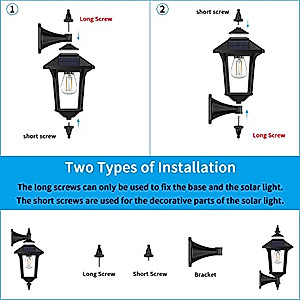 Aqonsie Solar Shed Light Outdoor with 3 Lighting Modes & Motion Sensor, Elegant Solar Barn Lights Outdoor Waterproof Solar Wall Sconce Lights, Solar Lanterns for Barn Shed Yard Garage Chicken Coop