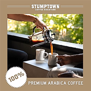 Stumptown Coffee Roasters, Medium Roast Ground Coffee - Hair Bender 12 Ounce Bag, Flavor Notes of Citrus and Dark Chocolate