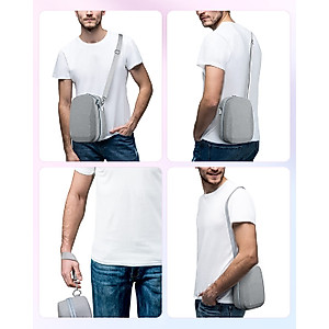 JOYROOM Carrying Case for Oculus Quest 2,Hard Carry Case Compatible with Meta/Oculus Quest 2 VR All-in-One VR Gaming Headset and Touch Controllers,Portable Protection Case for Travel and Home Storage