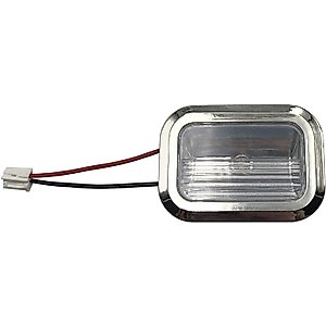 W11462342 W10908166 W10607479 W10843339 For Whirlpool LED Light Module Assembly Chrome Frame AP6989197 and PS16218086 Replacement