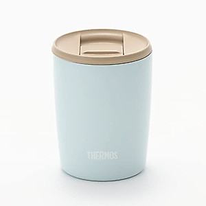 Thermos JDP-300 LB Vacuum Insulated Tumbler with Lid, 10.1 fl oz (300 ml), Light Blue