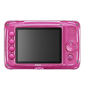 Nikon COOLPIX S30 10.1 MP Digital Camera with 3x Zoom Nikkor Glass Lens and 2.7-inch LCD (Pink)
