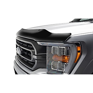 Auto Ventshade [AVS] Bugflector Hood Protector | Fits 2021 - 2024 Ford F - 150, High Profile - Smoke | 23621