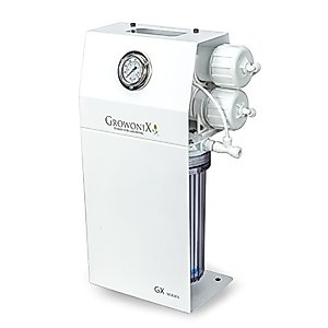 GROWONIX GX400 400 Gallon Per Day Reverse Osmosis System Ultra High Flow Rate Water Purification Filter for Hydroponics Gardening Growing Drinking H20 Coffee Point of use On Demand Purifier