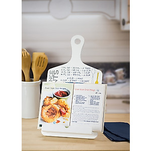 Boston Warehouse Tablet Holder and Cookbook Stand Cooking Measurements, 17x8.9