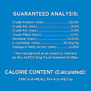 IAMS Adult Healthy Weight Control Dry Dog Food with Real Chicken, 15 lb. Bag