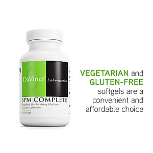 DAVINCI Labs SPM Complete - Helps Support Immune System, Digestive Health, Joint Health & More with Omega-3 Fatty Acids, Including EPA, DHA & DPA - Gluten-Free - 60 Softgels