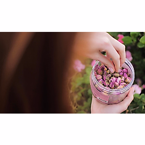 Organics Rose Bud Tea USDA Certified Organic Herbal Tea 2.82 Oz/80 gr Rosa Damascena