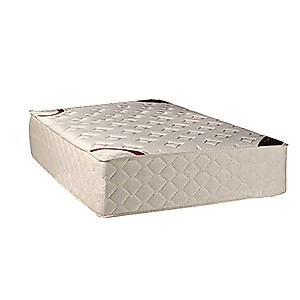 Spinal Solution 14-Inch Firm Double Sided Tight top Innerspring Mattress And 4" Wood Traditional Box Spring/Foundation Set, Good For The Back, No Assembly Required, Queen Size 79" x 59"