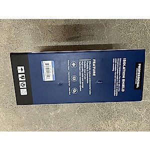 Aokeo Studio Recording Microphone Isolation Shield with Pop Filter & Tripod Stand, High Density Absorbent Foam to Filter Vocal, Foldable Sound Shield for Blue Yeti and Condenser Microphones