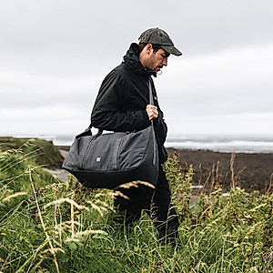 Db Journey Essential Weekend Bag - Weekender Travel Bag, Duffel Bag for Gym, Overnights & Traveling, Carry On with Roller Bag Hook Up System, Certified B Corp, 40L - Gneiss