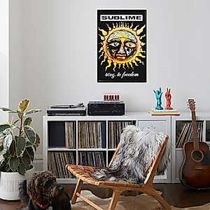 AllPosters Wall Poster Sublime- 40 Oz. To Freedom on Black Frame, 24x36