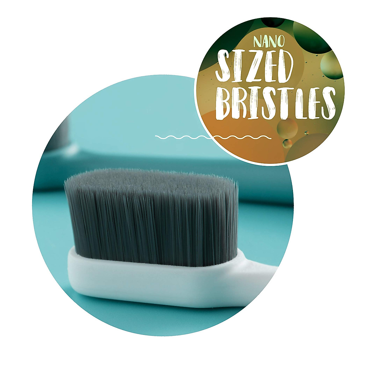 Ebris Saber Series Extra Soft Toothbrushes for Adults (3 Pack) | Soft Bristle Toothbrush, Over 10,000 Nano Sized Charcoal Bristles, Perfect Brush for Teeth Cleaning, Extra Gum Care & Enamel Protection