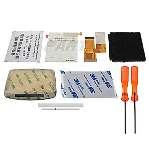 New Screen MOD LCD Backlight Kit for Nintendo GBA IPS v2 US