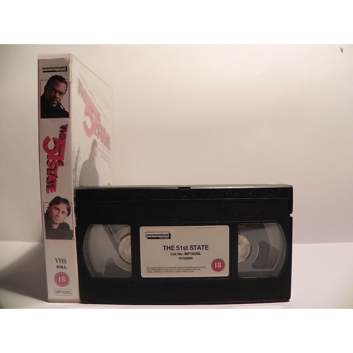 The 51st State: Large Box Crime Action - Placebo Exctacy Mentalism (2001) VHS