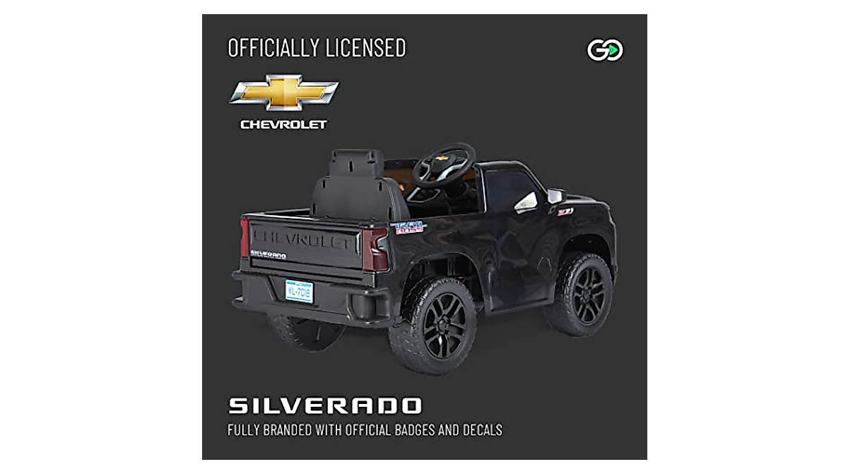 12V Chevy Silverado Ride On Truck with Remote Control