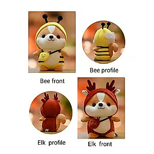 Squirrel Unicorn Plush Toy, Cute Plush Stuffed Animal Toy Doll, Suitable for Christmas and Birthday Gifts for Girls and Boys 10 inches