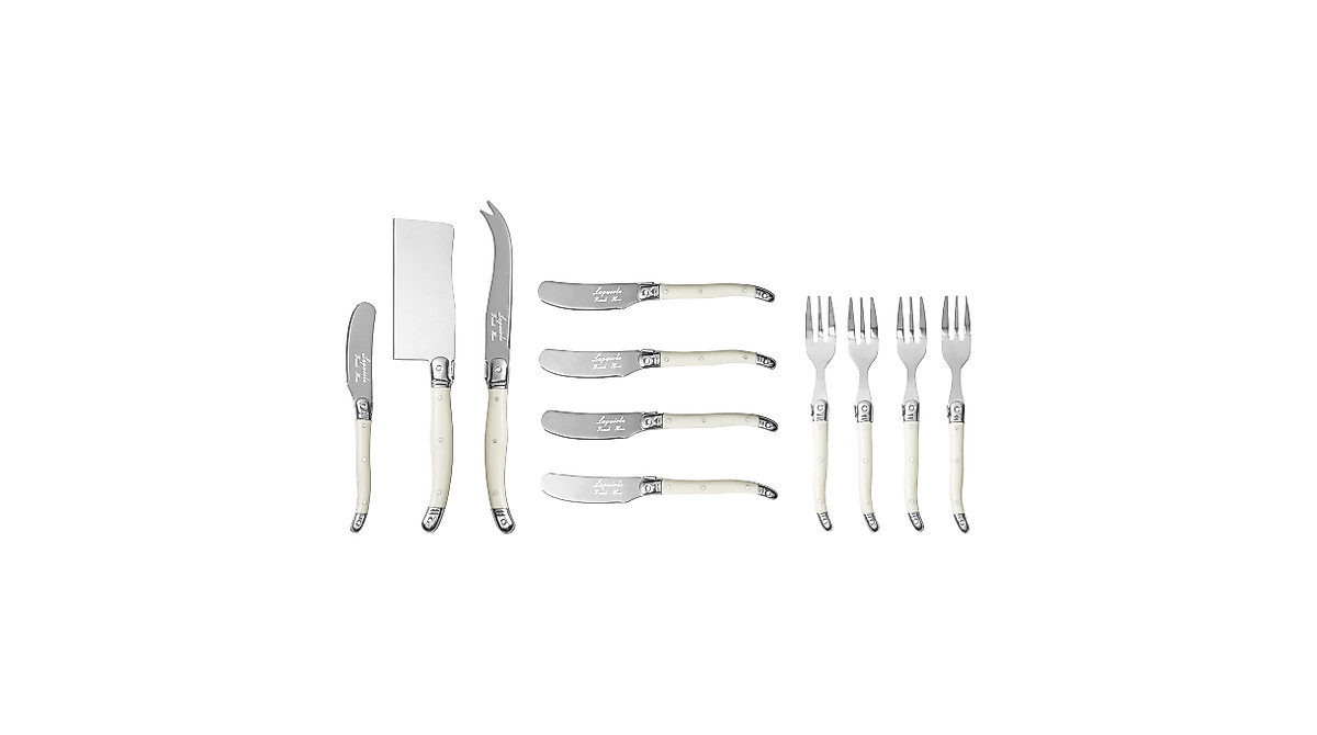 French Home Laguiole Charcuterie Utensils Set – 11 Pieces