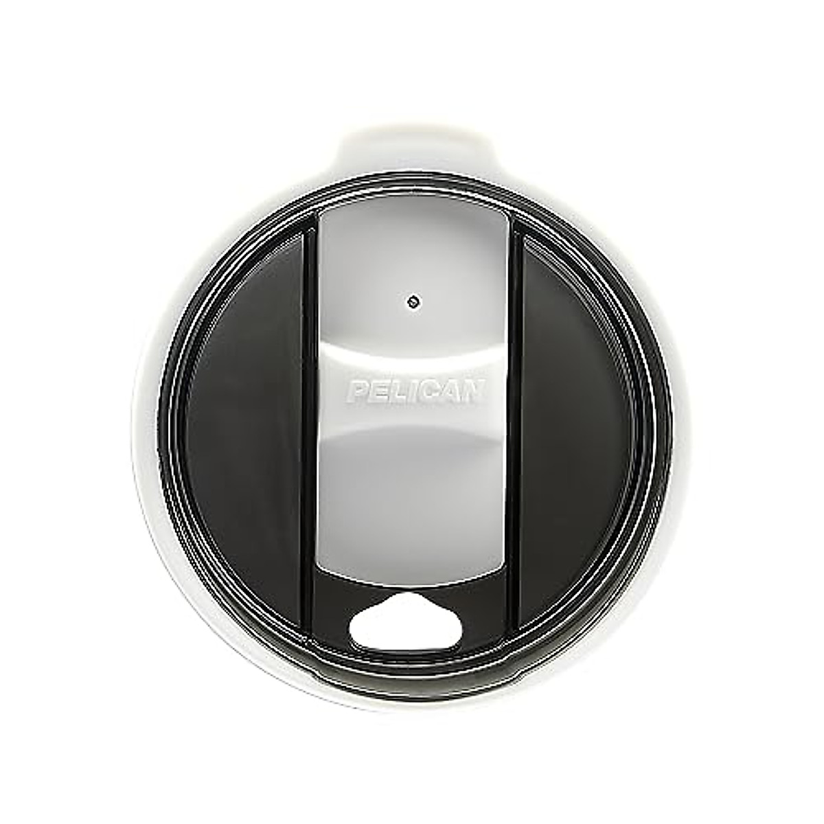 Pelican Hydration Pelican Ridge™ 18 oz Vacuum Insulated Tumbler - Recycled Stainless Steel Double Wall Travel with Dual Lid, Powder Coated Insulated Coffee Mug For Hot Cold Drinks, Bright White