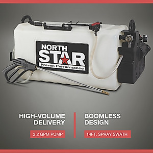 NorthStar ATV Boomless Broadcast and Spot Sprayer - 26-Gallon Capacity, 2.2 GPM, 12 Volts
