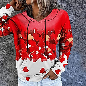 Huazi2 Bright Pink Long Sleeve Top Suetas De Its S Valentine Love Letter Girl Sie Off the Shoulders Sweaters for Women Holiday Sweaters for Women Plus White Sweater Tunic