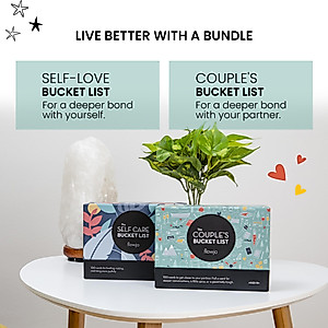 Flowjo Couple's Bucket List - The Couple Games - Couple Cards Date Night Gifts - 100 Romantic & Adventurous Couples Date Ideas - Reconnect, Bond, and Ignite The Spark of Deeper Love!