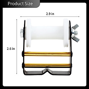 FENJANER Archery Bow String Serving Thread Jig Bowstring Serving Thread 120 yard/110m for Compound Recurve Bow Hunting Shooting Accessories (Black2)