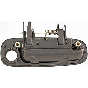 Dorman 91274 Front Driver Side Exterior Door Handle Compatible with Select Toyota Models, Smooth Black