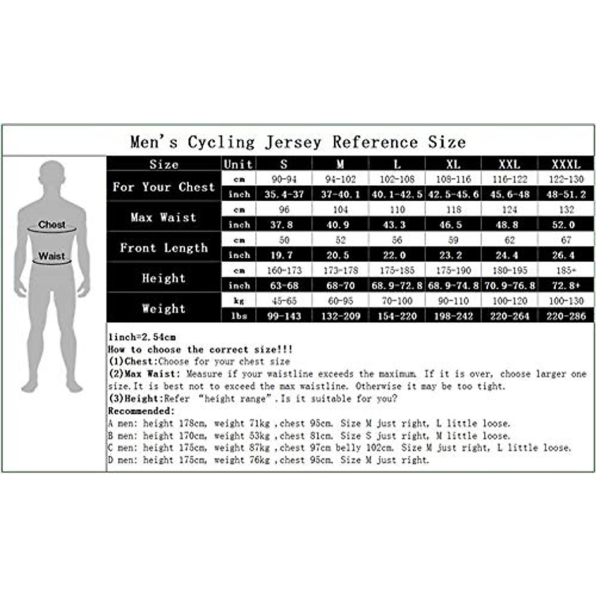 PSPORT Men's Cycling Jersey Funny Bike Shirt Short Sleeve Road Biking Jersey Bicycle Clothing Tops with 3 Rear Pockets