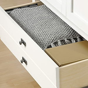 Sauder Cottage Road Armoire, Soft White Finish