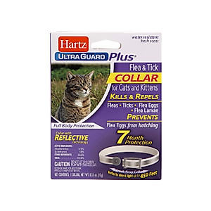 Hartz UltraGuard Plus Reflective Flea & Tick Collar for Cats and Kittens