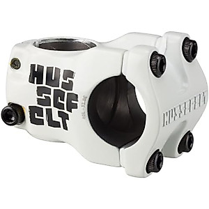 Truvativ Hussefelt Stem 40mm Clamp 31.8mm +/-0 Deg 1 1/8 in White Aluminum MTB