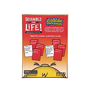 WHAT DO YOU MEME? Grounded for Life Expansion Pack – The Ultimate Kid Game – Designed to be Added to Grounded for Life Core Card Game – Ages 8+