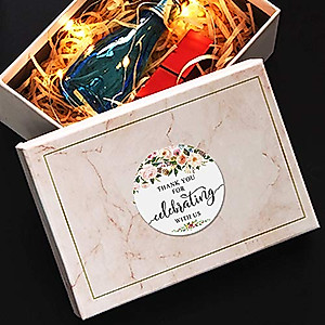 120 x Celebrating Labels, Wedding Collection, Baby Shower Stickers, Floral Party Collection, Engagement Party Decor, Flower Floral Stickers, Wedding Favor Labels, 1.6 inch