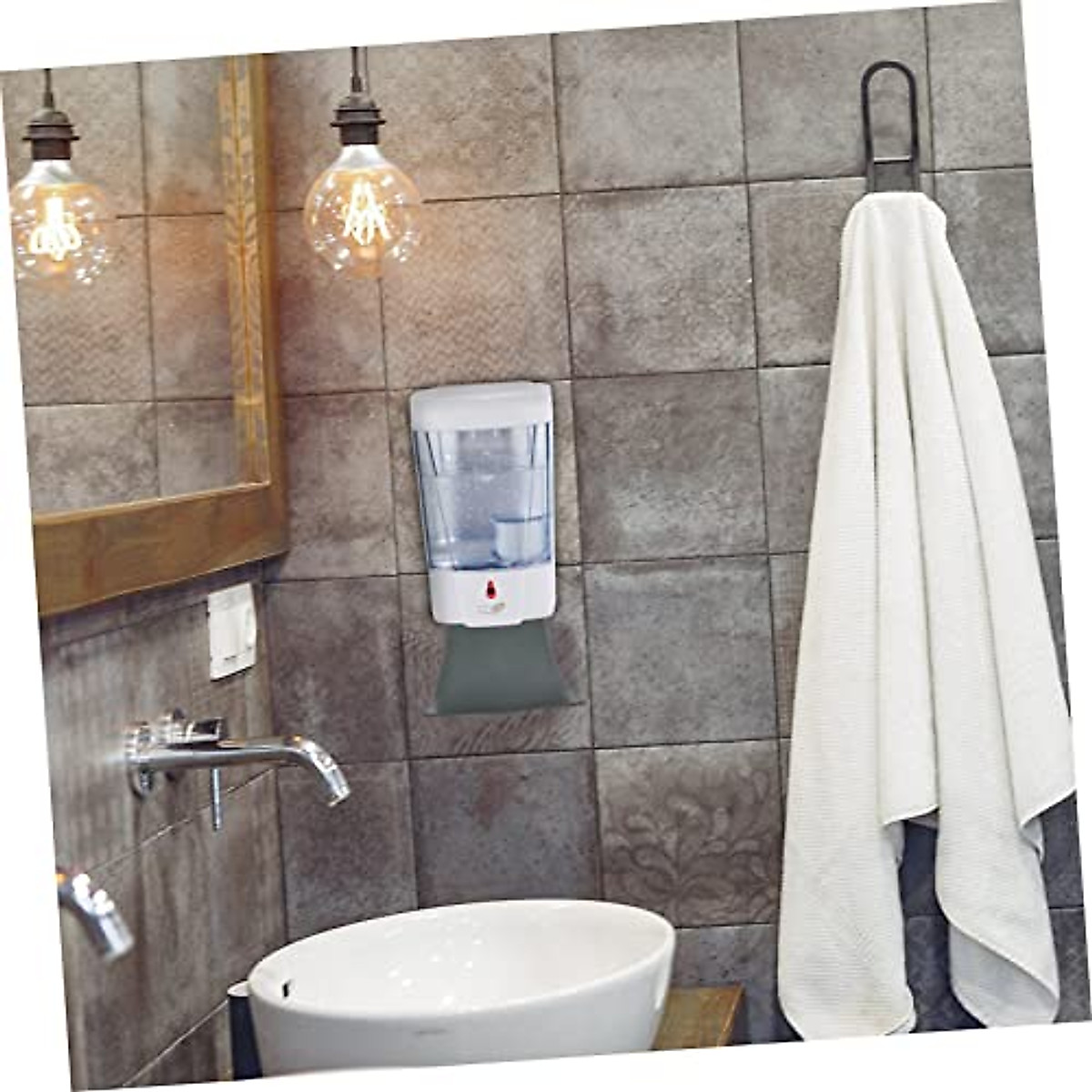 BETOOKY 1pc Water Tray Automatic Drip Tray Liquid Soap Dispenser Catch Tray Laundry Cup Bark Soap Drip Foam Hand Soap Wall-Mounted Soap Dispenser Tray Plastic Electric