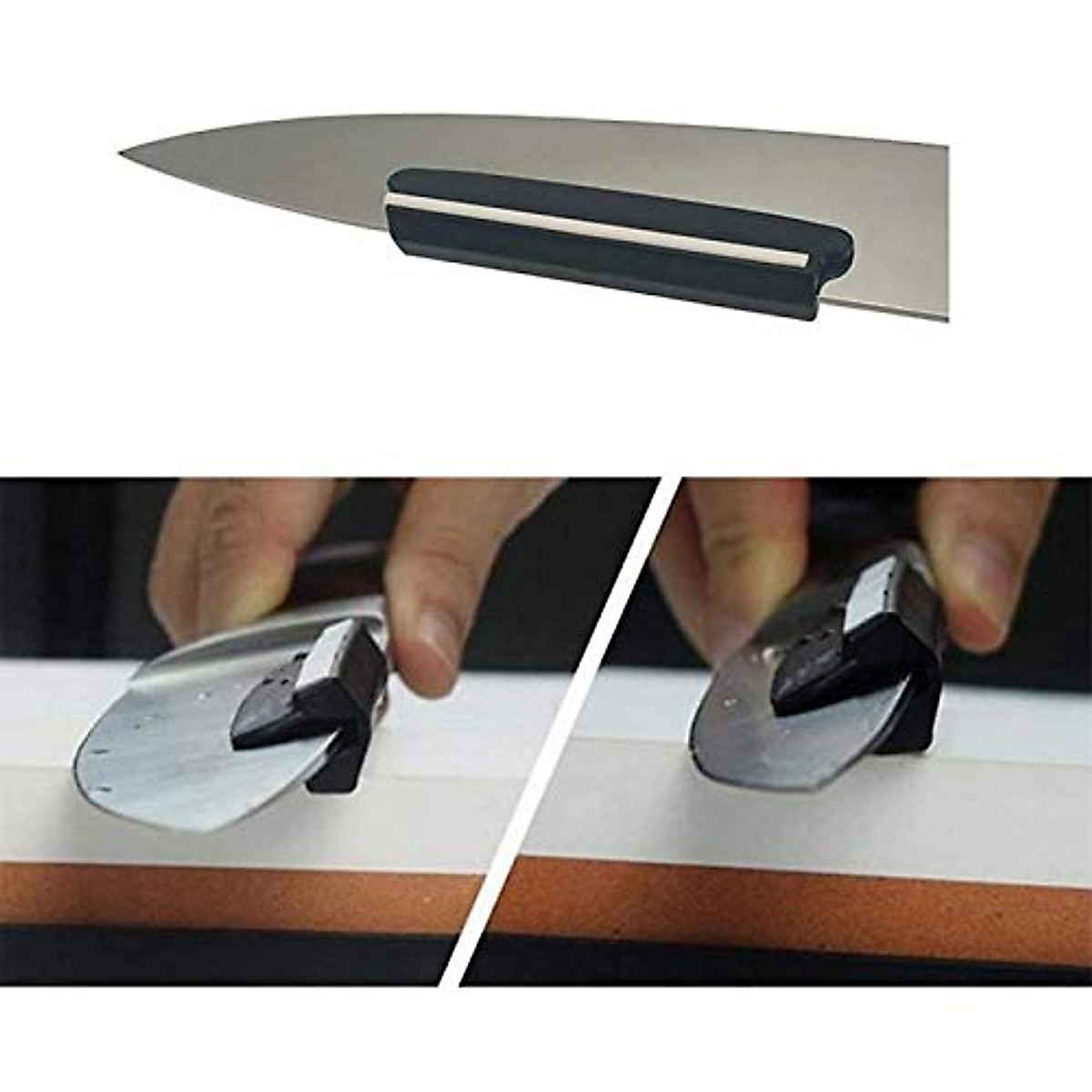 Huizzwy Honing Guide 2 Pcs, Knife Sharpener Angle Guide Sharpening Guide for Whetstone