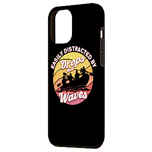 iPhone 13 Pro Max Easily Distracted By Drops And Waves Rafting Case