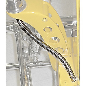 Universal Dietz-Type Stainless Steel 7" Headlights & 12" Conduit Set: High-Low Beam Halogen Bulb, Drilled Mounting Stud for Clean Wiring, Polished Ferrules, Protection for Exposed Wires