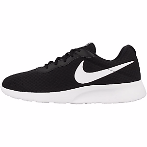 NIKE Men's Low-Top Sneaker, Black White Barely Volt Black, 10.5