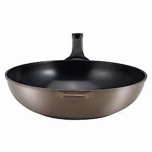 Ozeri Green Ceramic Wok, with Smooth Ceramic Non-Stick Coating (100% PTFE and PFAS Free)