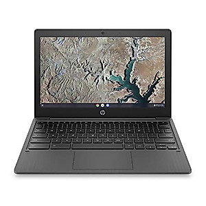 HP Chromebook 11-inch Laptop, Touchscreen, MediaTek MT8183, MediaTek Integrated Graphics, 4 GB RAM, 32 GB eMMC Storage, Chrome (11a-na0040nr, Ash Gray) (Renewed)