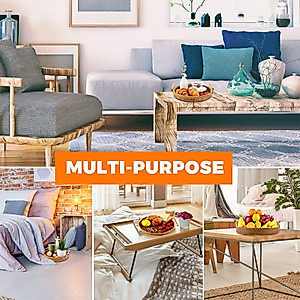 Handmade Rattan Round Woven Basket, Round Serving Tray with Handles, Food Serving Baskets, Basket, Great to Display Bread Or Fruit (10.6", 1pc)