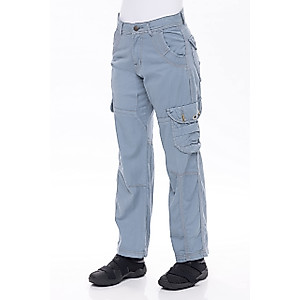 Skylinewears Womens Cargo Pants with Pockets Women's Casual Military Army Hiking Combat Tactical Work Trousers Gray Size XS